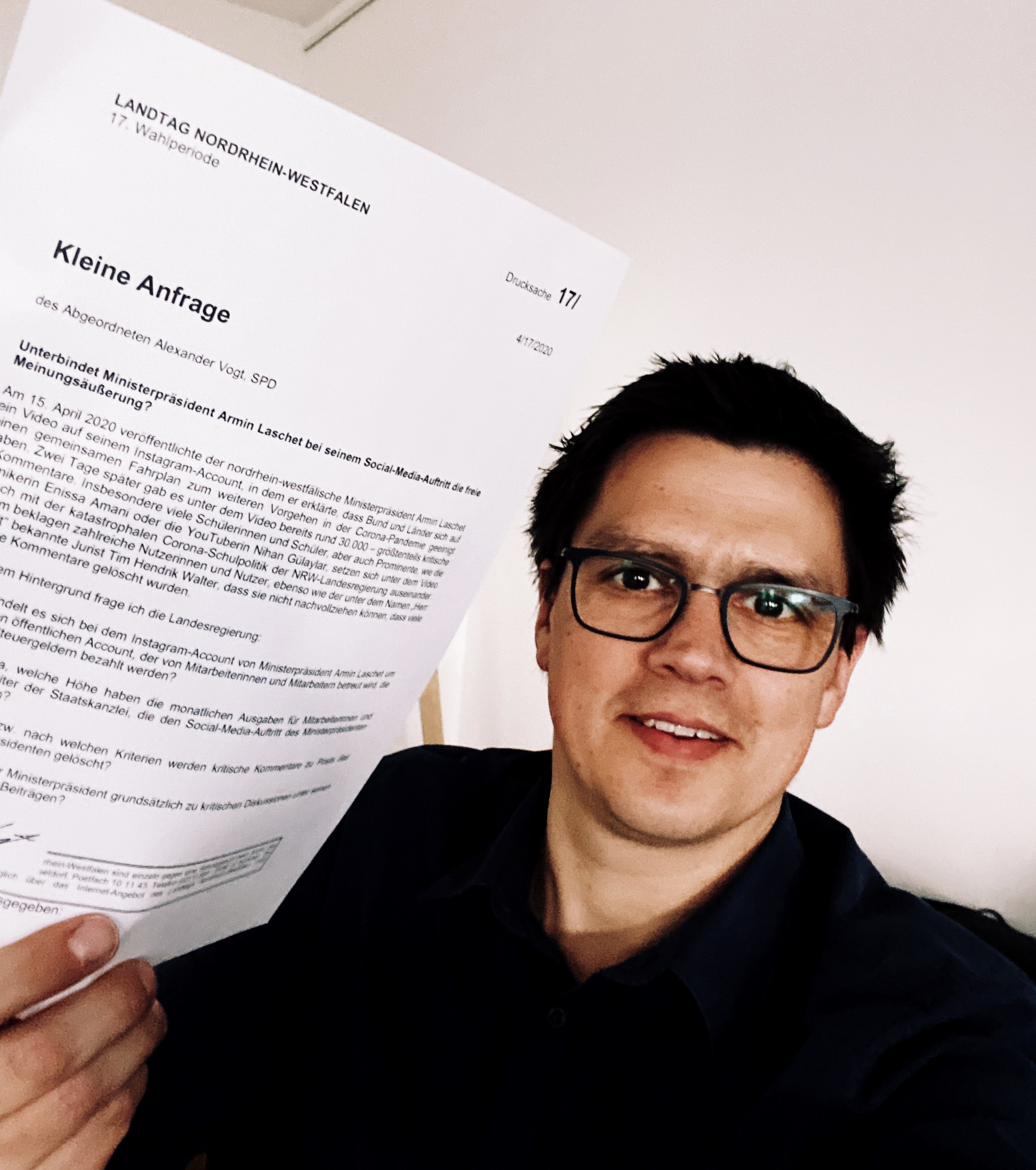 Unterbindet Armin Laschet die freie Meinungsäußerung? › Alexander Vogt