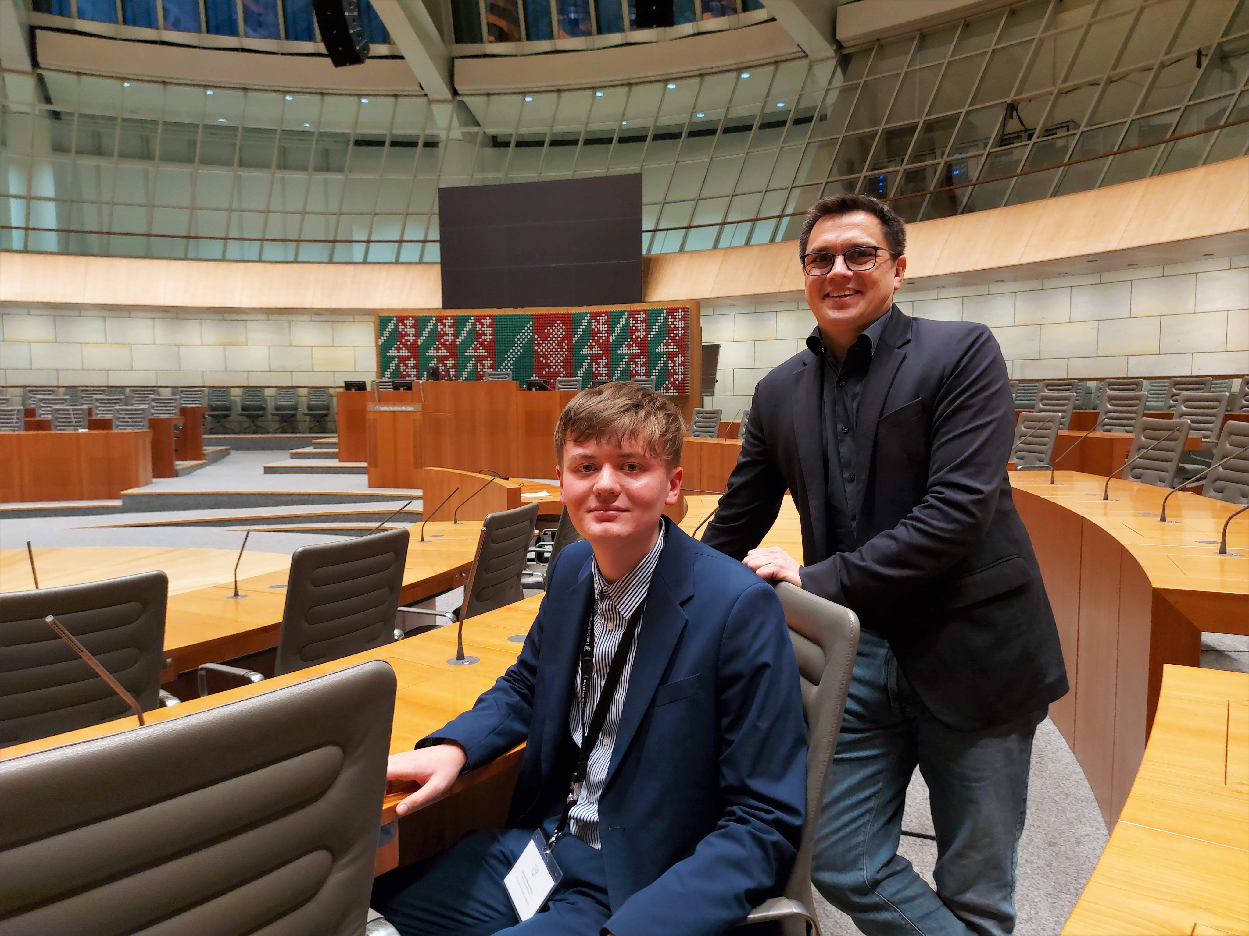 Jugendlandtag: Dominic Mainka übernahm für drei Tage den Platz von ...